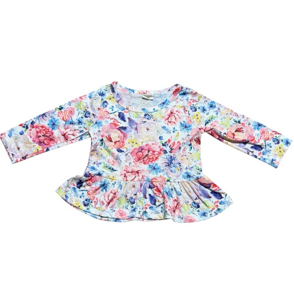 Shirts & Tops | Baby Girl Floral Top 3m | Poshmark